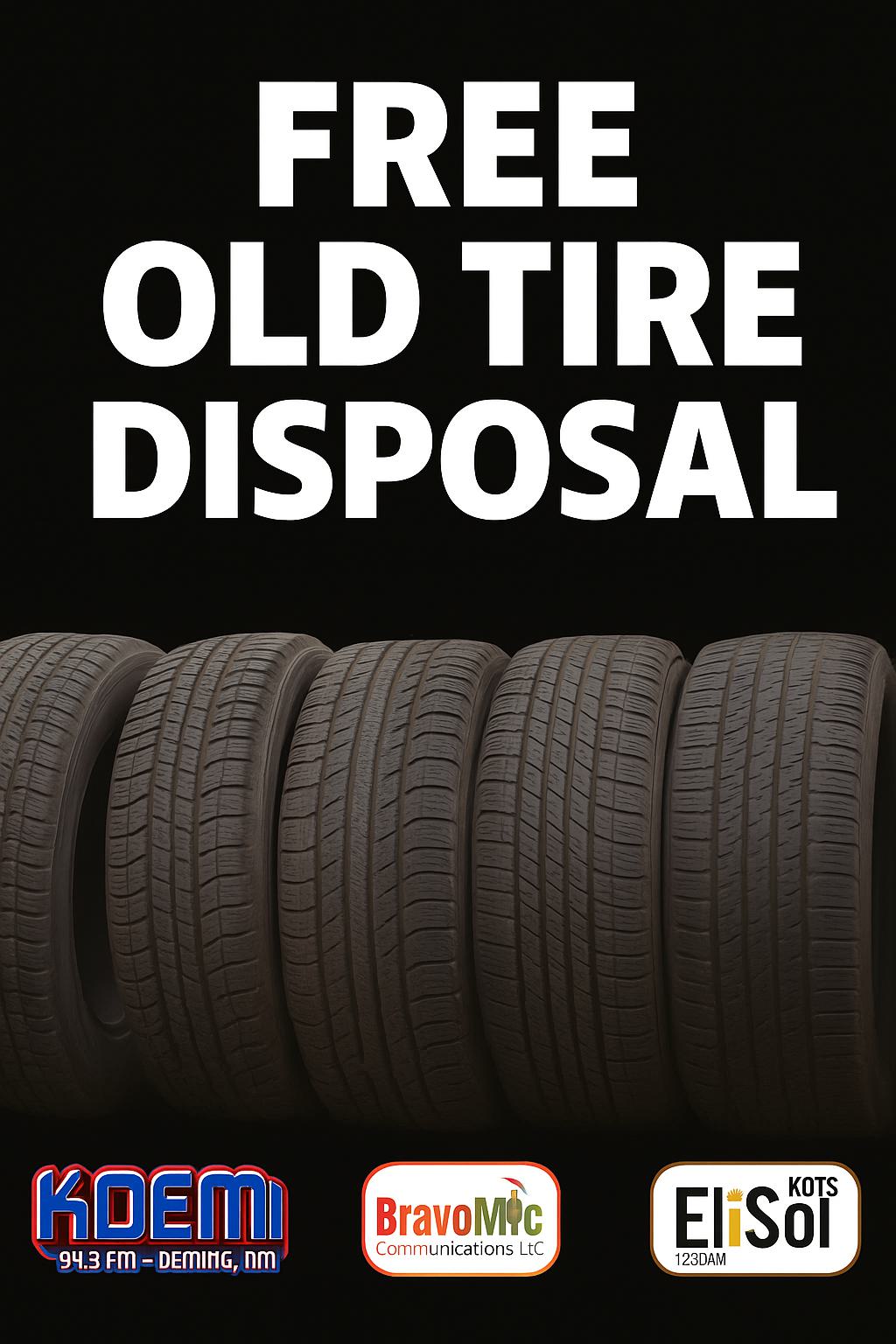 Free Tire Disposal Available in Luna County Through May | 94.3 The Mix ...