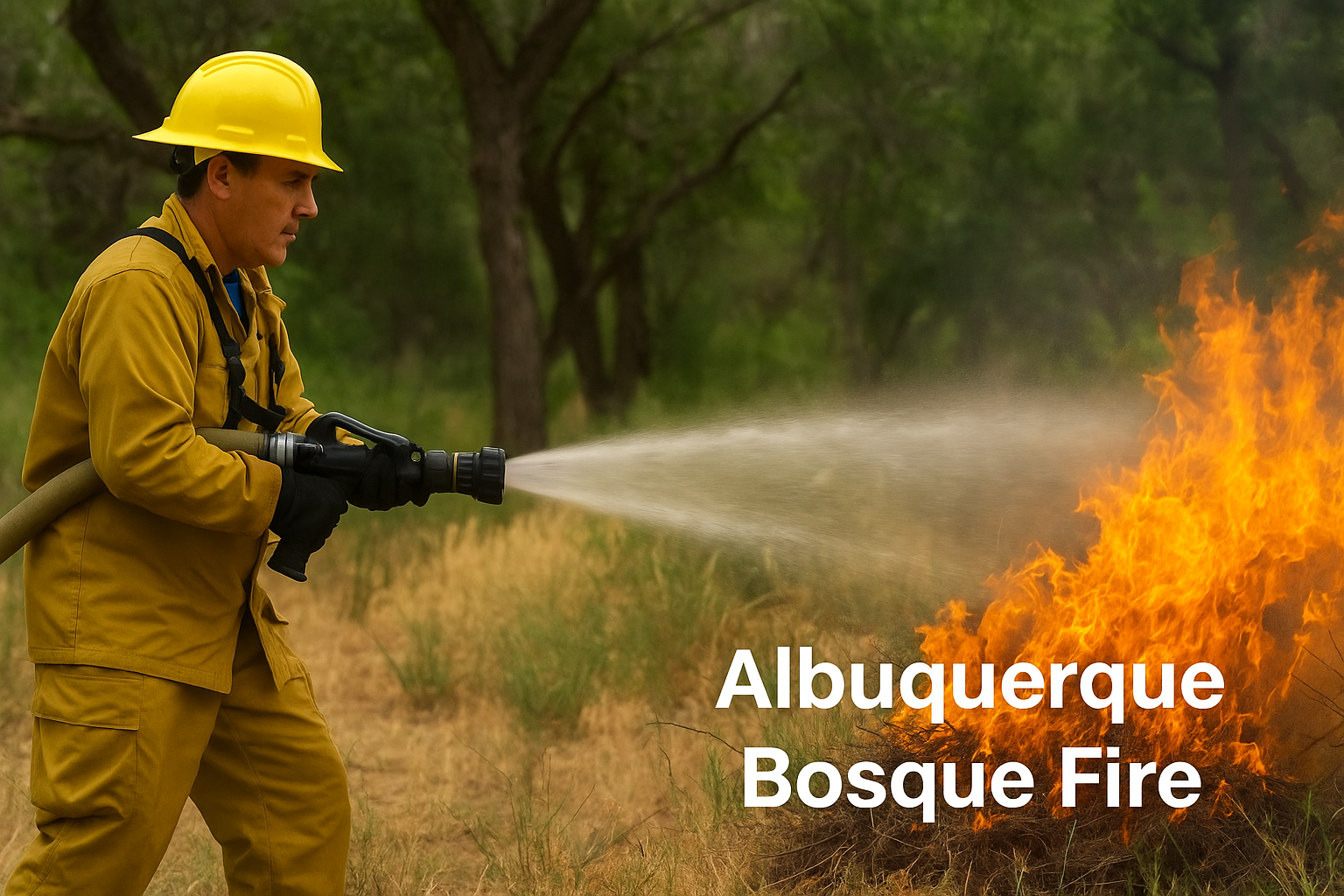 Arrest Made in Albuquerque Bosque Fire Near Alameda Blvd | 94.3 The Mix ...
