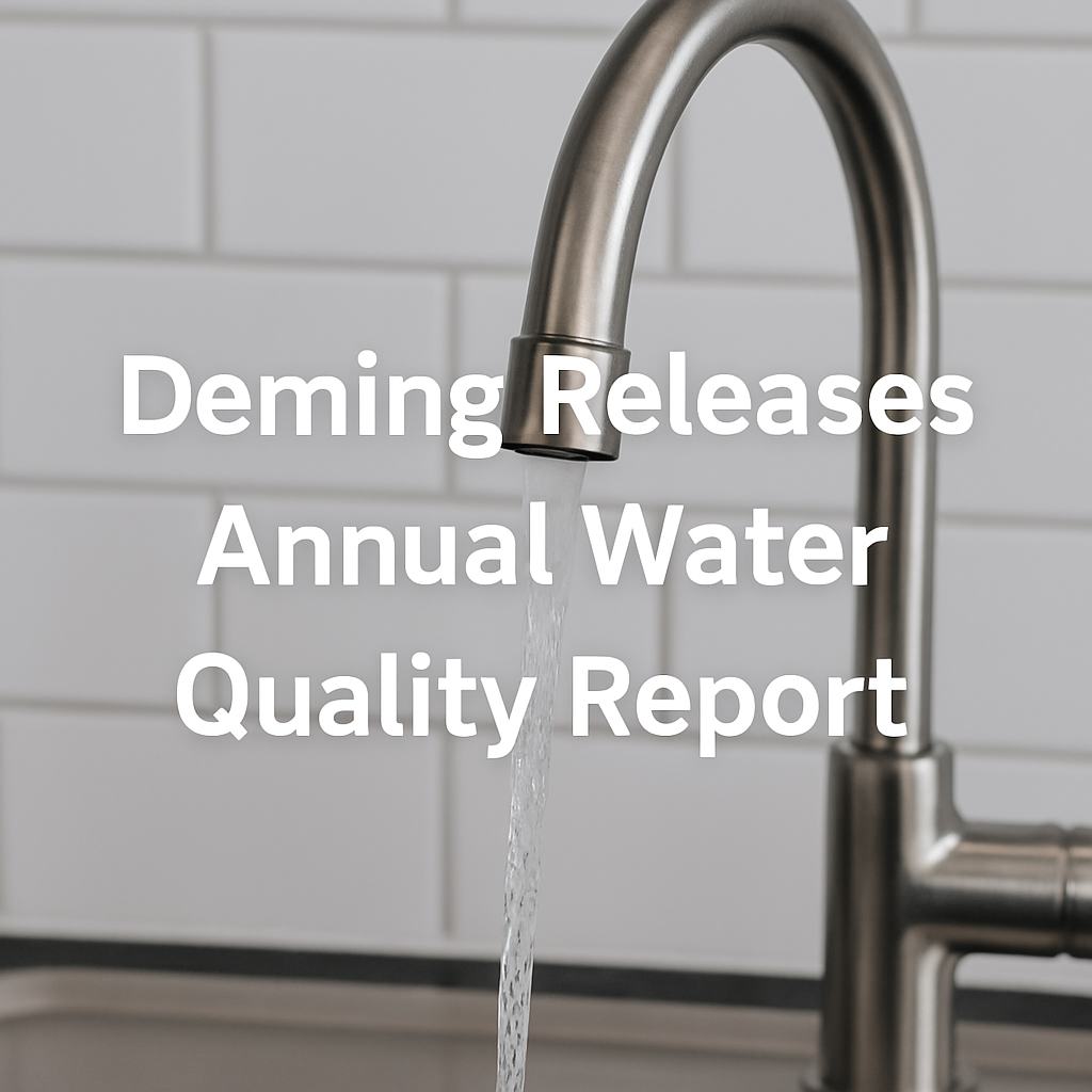 Deming Releases Annual Water Quality Report | 94.3 The Mix | Today's ...