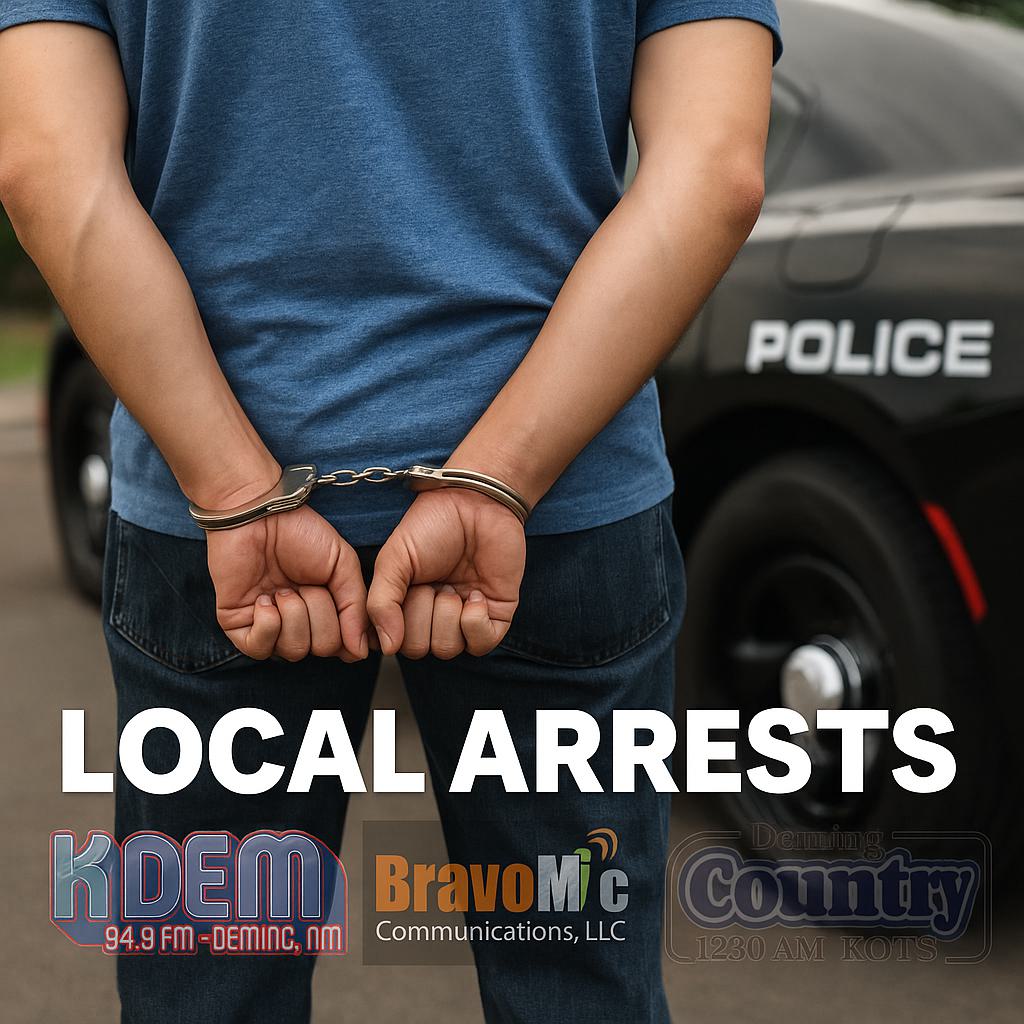 Law Enforcement Reports Multiple Arrests in Deming Over the Past Week ...