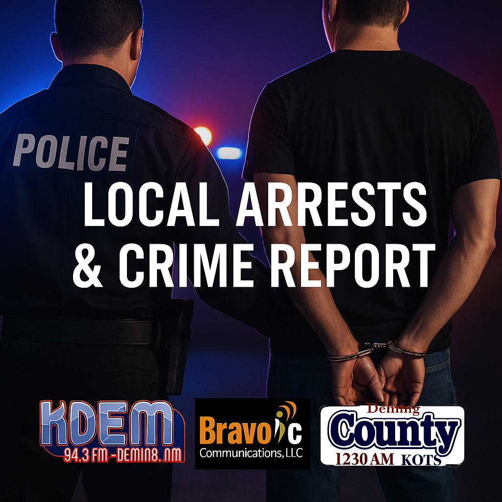Deming's Local Arrest and Crime Report | 94.3 The Mix | Today's Biggest ...