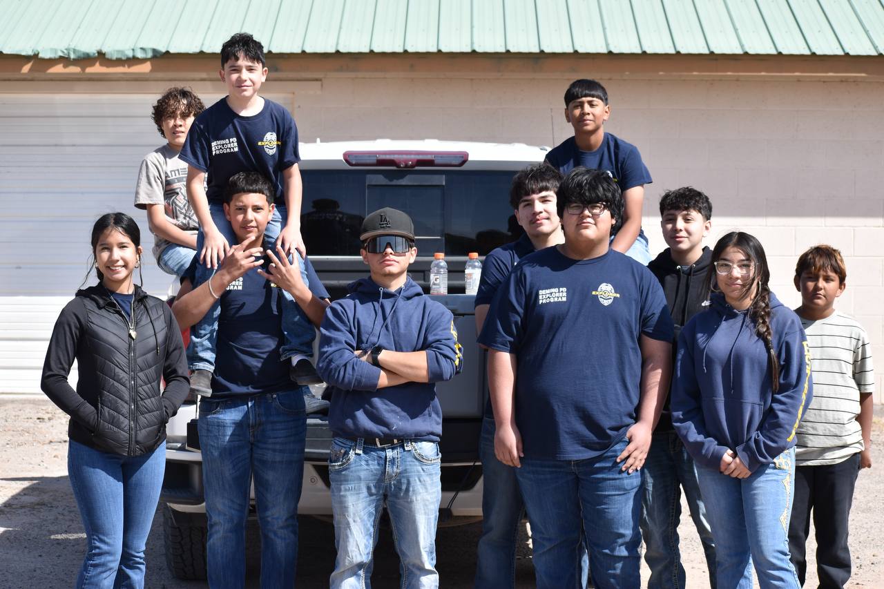 Young Leaders Show Respect: Deming Police Explorers Clean and Restore ...